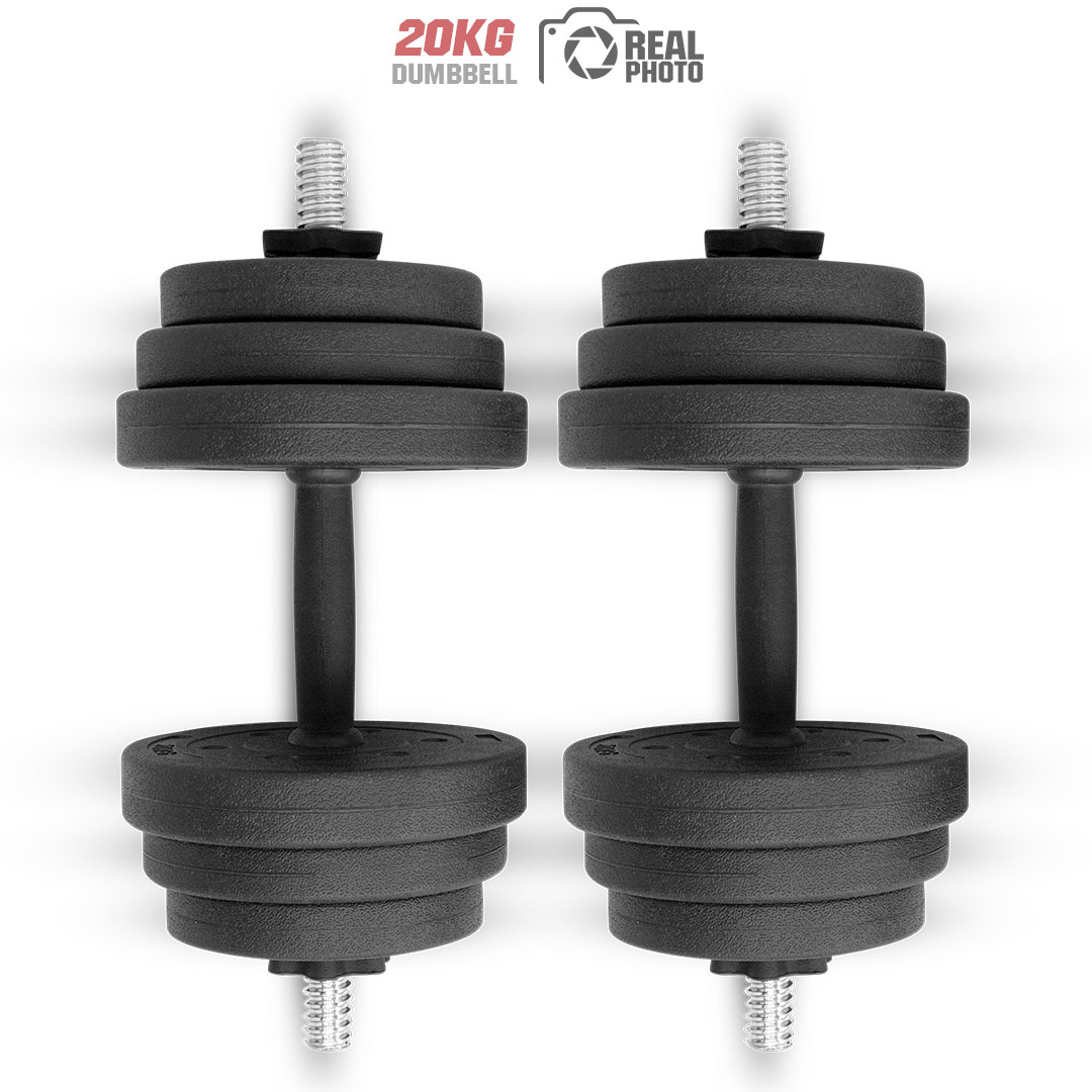 ดัมเบล Cement 20 กิโล - ดัมเบล BOD อุปกรณ์สร้างกล้าม อันดับ 1 BOD™