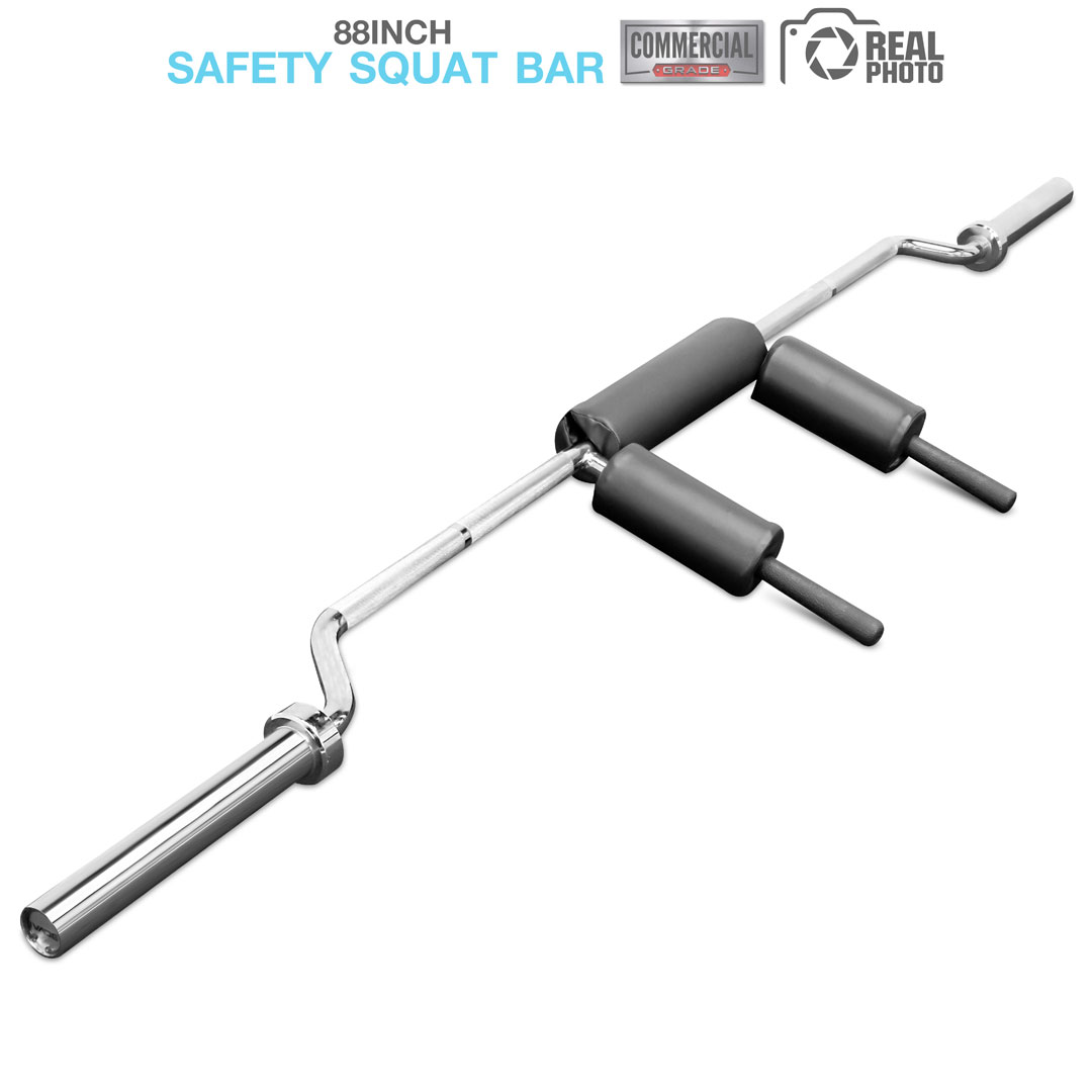 สควอทบาร์ 225CM Safety Squat Bar (แกน 2 นิ้ว) - ดัมเบล BOD